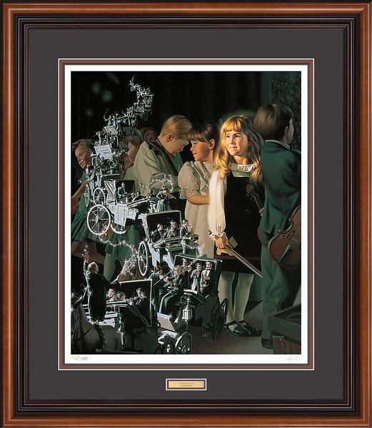 Bob Byerley Framed Limited Edition Giclee Print:"Inspiration" - Bob Byerley