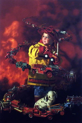 Bob Byerley Print-Signed and Numbered:"The Brigade" - Bob Byerley