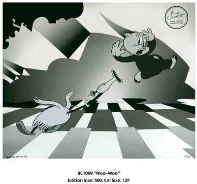 Bob Clampett Limited Edition Animation Art :"Woo-Woo" - Bob Clampett