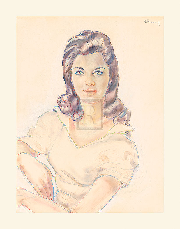 Boris Smirnoff Hand Numbered Limited Edition Print on Paper :"Diana ...