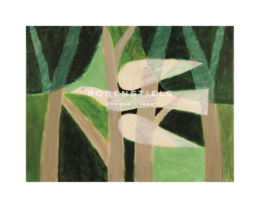 Breon O'Casey Hand Numbered Limited Edition Print on Paper :"Bird In ...