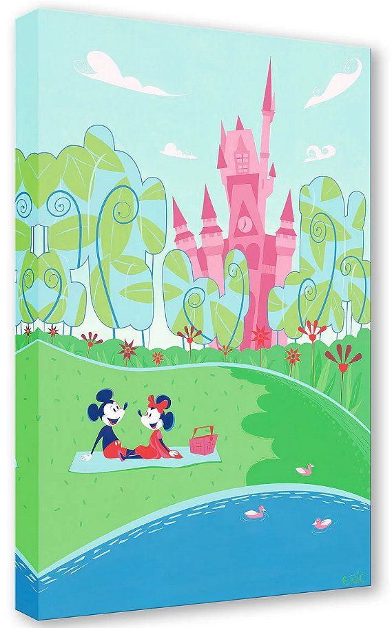 Eric Doggett Signed and Numbered Gallery Wrap Canvas:" Castle View for ...