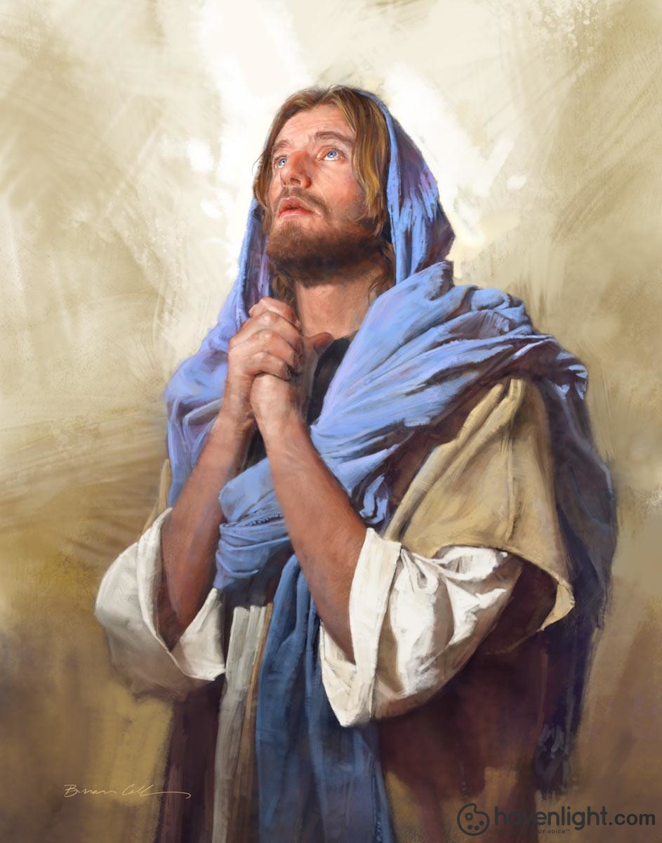 Brian Call Fine Art Canvas Giclee: "Light From Above" - Brian Call