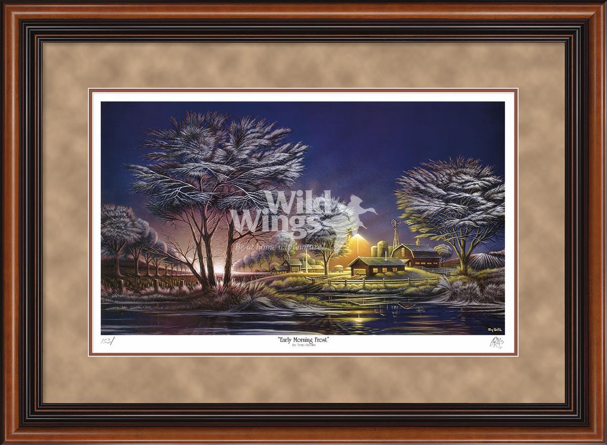 Terry Redlin Limited Edition Print:"Early Morning Frost" - New Arrivals