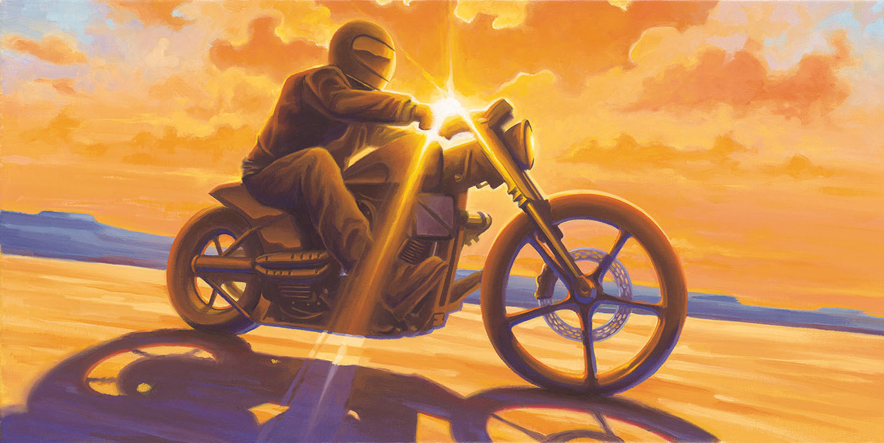 Brian Loker Limited Edition Museum Quality Giclée: "HD1" - Brian Loker