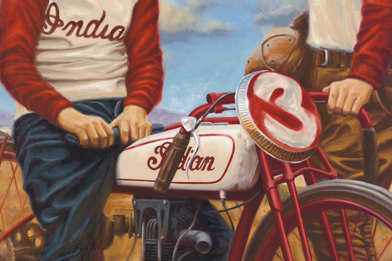 Brian Loker Limited Edition Museum Quality Giclée: "Legends" - Brian Loker