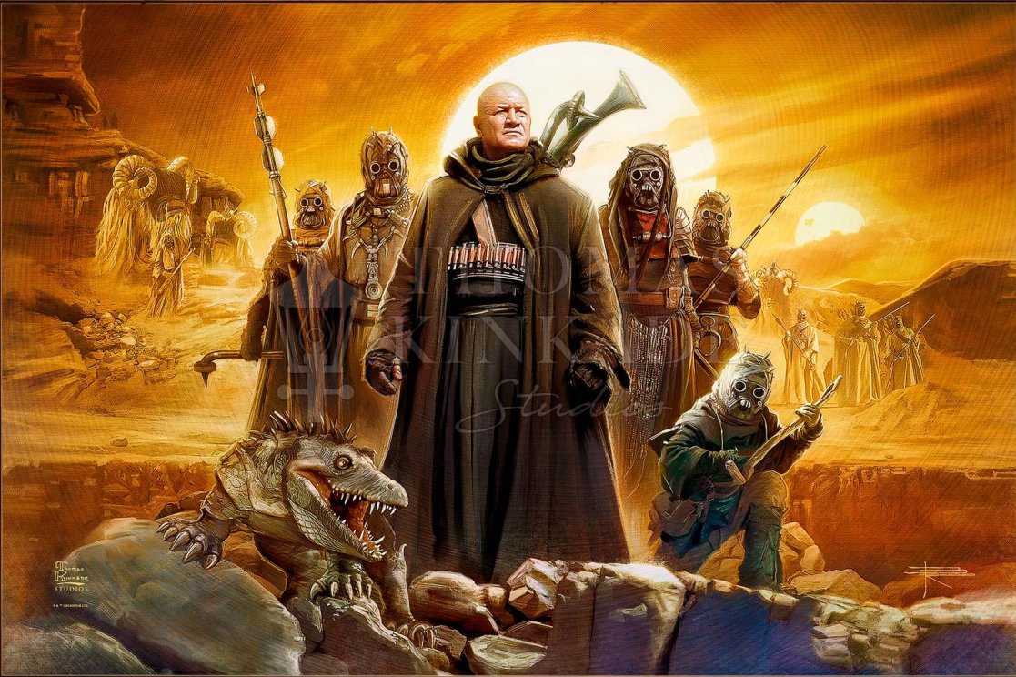 Brian Rood Star Wars Limited Edition Art:"The Book of Boba Fett ...