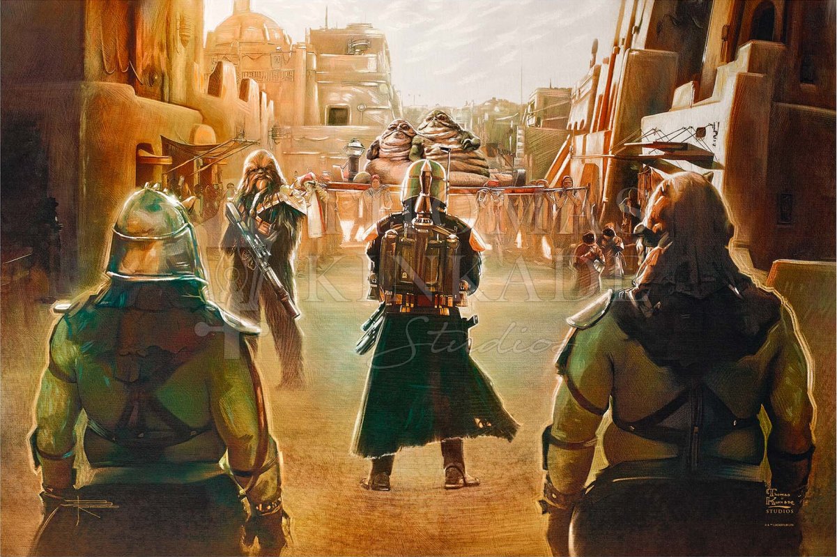 Brian Rood Star Wars Limited Edition Art:"The Book of Boba Fett™ - A ...