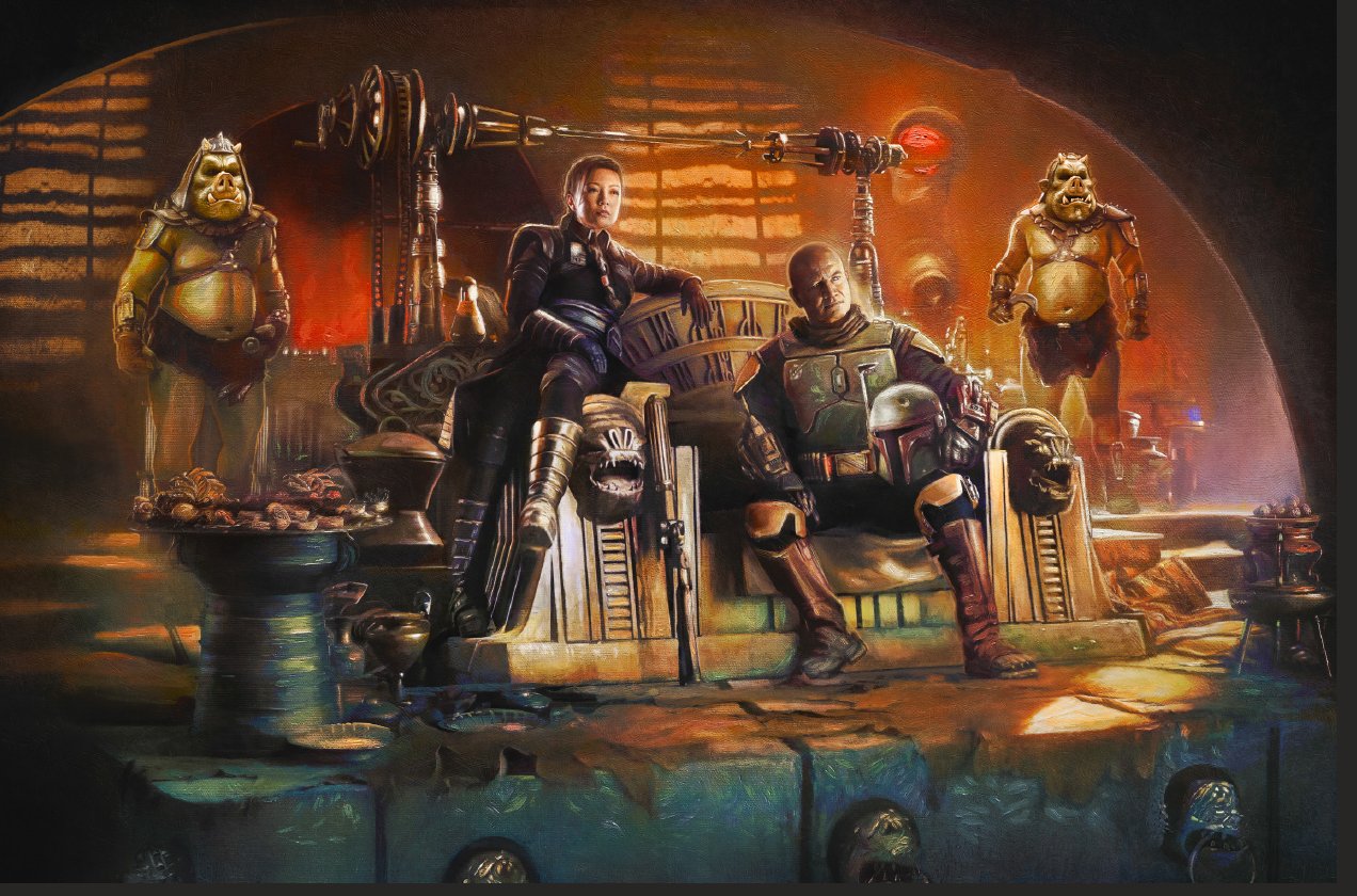 Brian Rood Star Wars Limited Edition Art:"The Book of Boba Fett™ - A ...