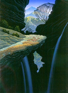 Bruce Ricker Handsigned and Numbered Limited Edition Serigraph:"Canyon ...