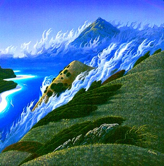 Bruce Ricker Handsigned and Numbered Limited Edition Serigraph:"Dragons ...