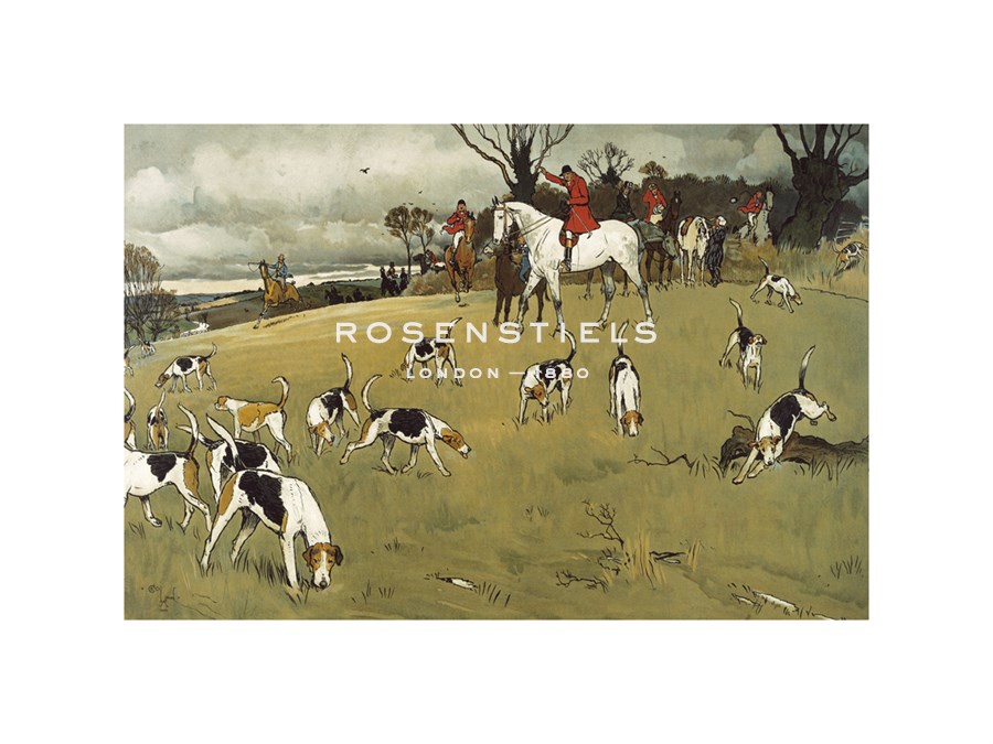 Cecil Aldin Hand Numbered Limited Edition Print on Paper :"The ...
