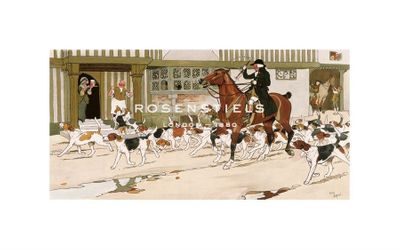 Cecil Aldin Hand Numbered Limited Edition Print on Paper :"The Meynell ...