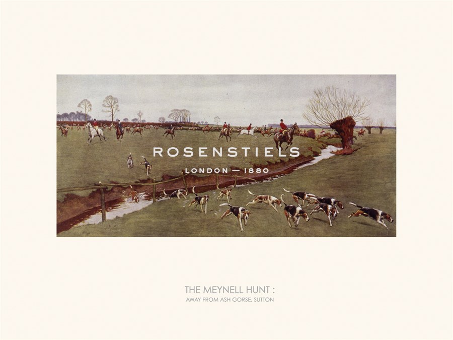 Cecil Aldin Hand Numbered Limited Edition Print on Paper :"The Meynell ...