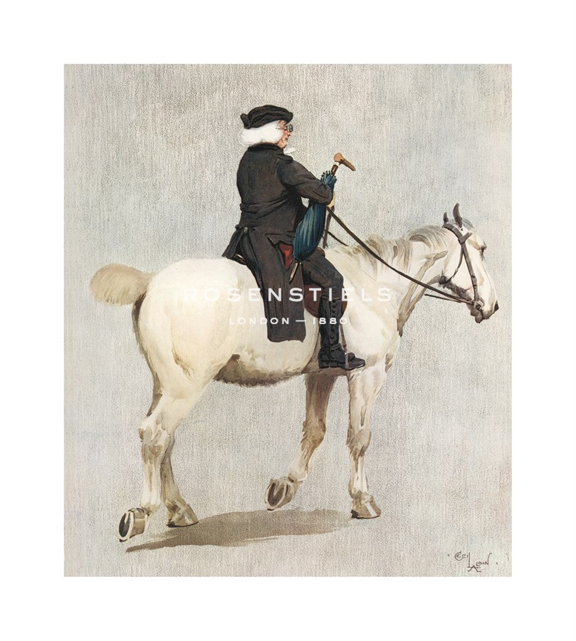 Cecil Aldin Hand Numbered Limited Edition Print on Paper :"The Parson ...