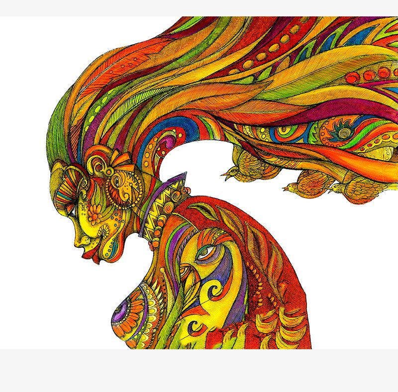 Charles Bibbs Artist Signed Limited Edition Giclee Print:"The Adorning ...