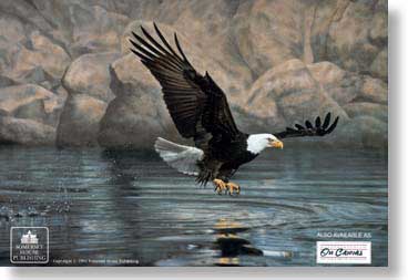 CHARLES FRACE' 22X31 Secondary Market Art: "FIRST STRIKE EAGLE" - FRACE ...