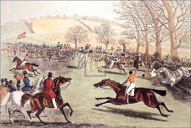 Charles Hunt Artist Hand Colored Copper Plate Printed Atelier Print ...