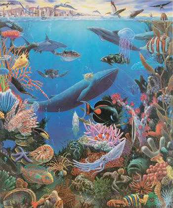 Charles Lynn Bragg Limited Edition Offset Lithograph on Paper: "Water's ...