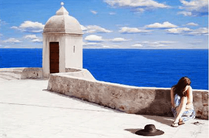 Chris Dellorco Limited Edition Giclée on Canvas: "Cote D'Azur" - Chris ...