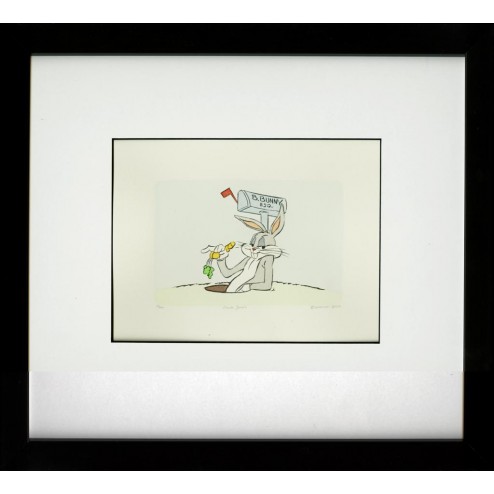 Chuck Jones Animation Art Creative Works on Paper:"Bugs Bunny (Framed ...