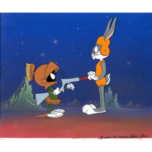 Chuck Jones Animation Art Limited Edition Cel:"Mad as a Mars Hare ...