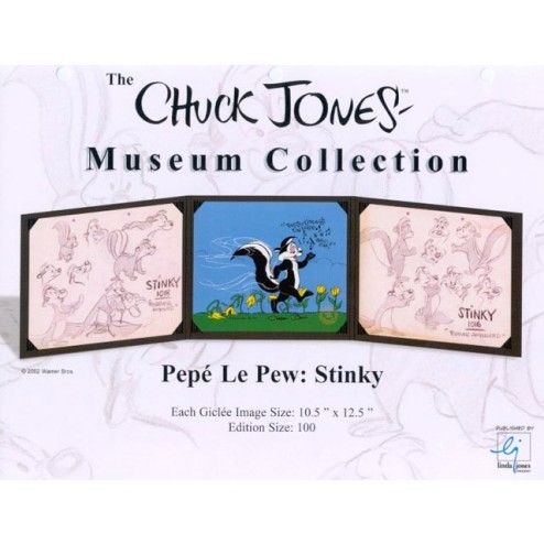Chuck Jones Museum Edition Limited Edition Animation Cel:"Pepe Le Pew ...