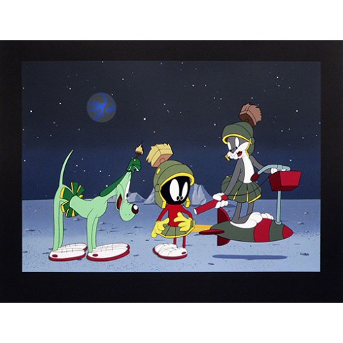 Chuck Jones Animation Art Limited Edition Paper:"Haredevil Hare ...