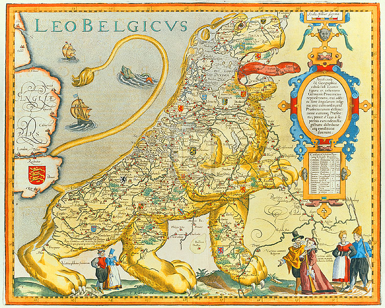 Claes Janszoon Visscher Hand Numbered Limited Edition Print on Paper ...