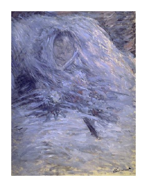 Claude Monet Fine Art Open Edition Giclée:"Camille Monet on Her ...