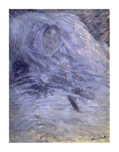 Claude Monet Fine Art Open Edition Giclée:"Camille Monet on Her ...