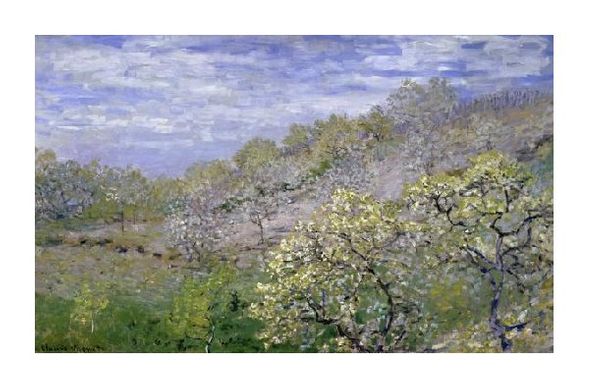 Claude Monet Fine Art Open Edition Giclée:"Trees in Bloom (Arbres en ...