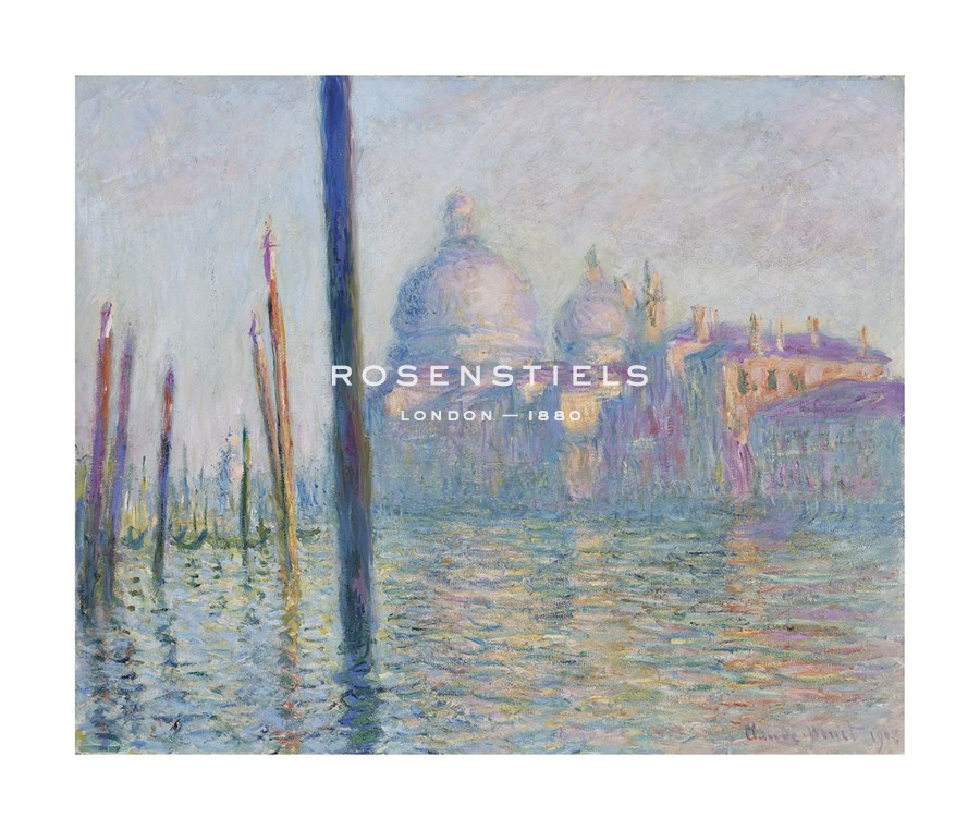 Claude Monet Hand Numbered Limited Edition Print on Paper :"Grand Canal ...
