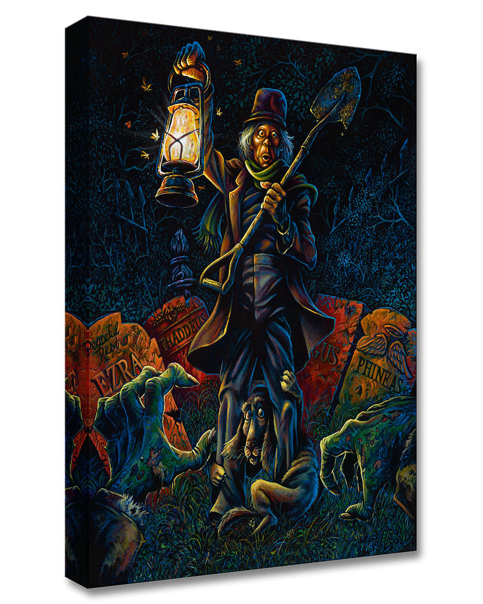 Craig Skaggs Signed Disney Ltd Ed Gallery Wrap Canvas:"The Caretaker ...