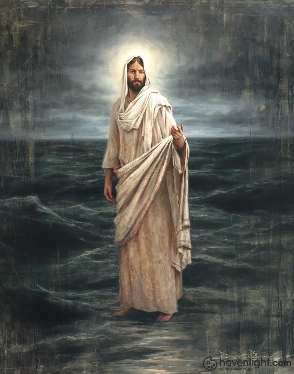 Dan Wilson Fine Art Canvas Giclee: "Come, Be Not Afraid" - Dan Wilson