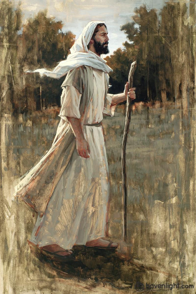 Dan Wilson Fine Art Canvas Giclee: "Forward in Faith" - Dan Wilson