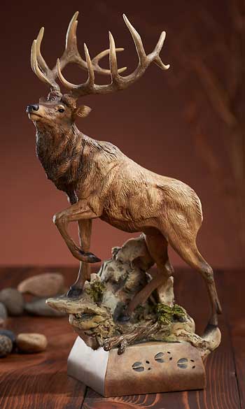 Danny Edwards Elk Sculpture: "Hoofin' It" - Danny Edwards