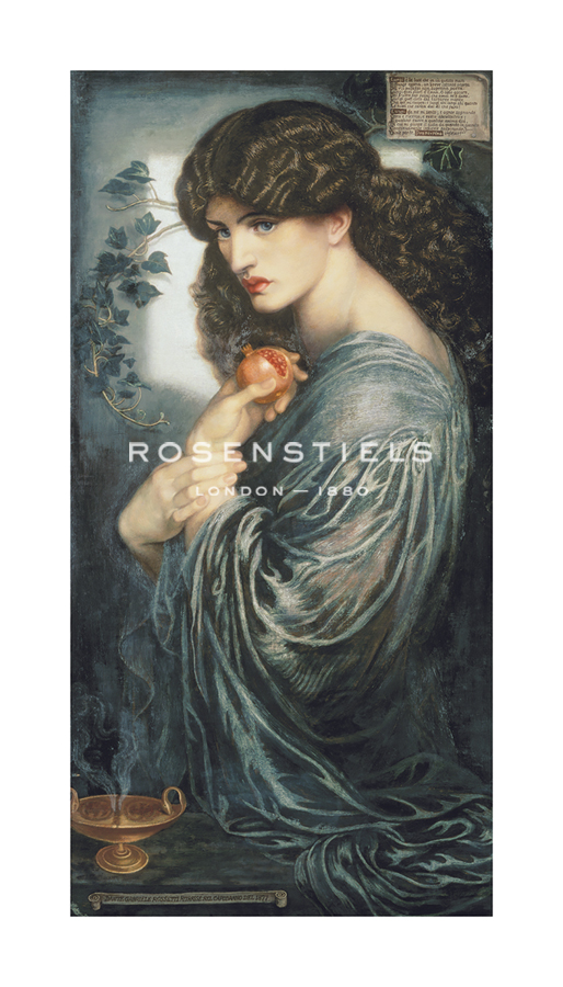 Dante Gabriel Rossetti Hand Numbered Limited Edition Print on Paper ...