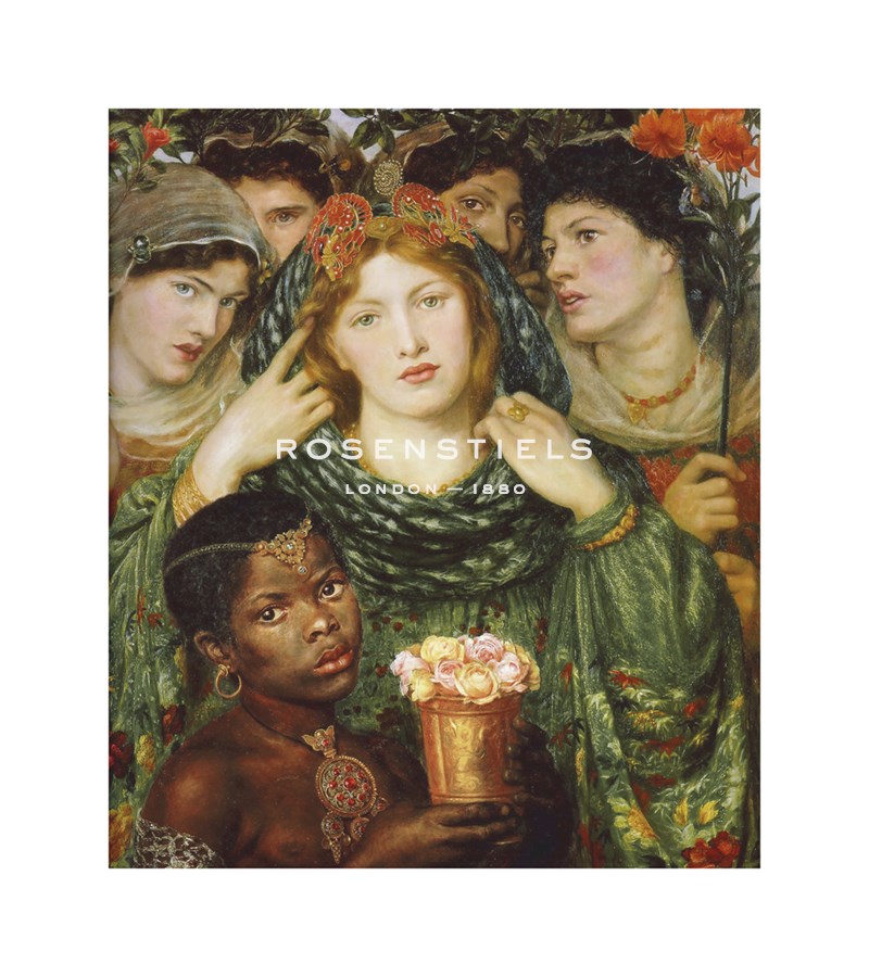 Dante Gabriel Rossetti Hand Numbered Limited Edition Print on Paper ...