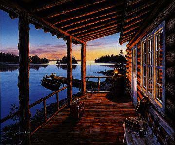 DARRELL BUSH 20X24 Secondary Market Art: "OPENING DAY" - BUSH, DARRELL