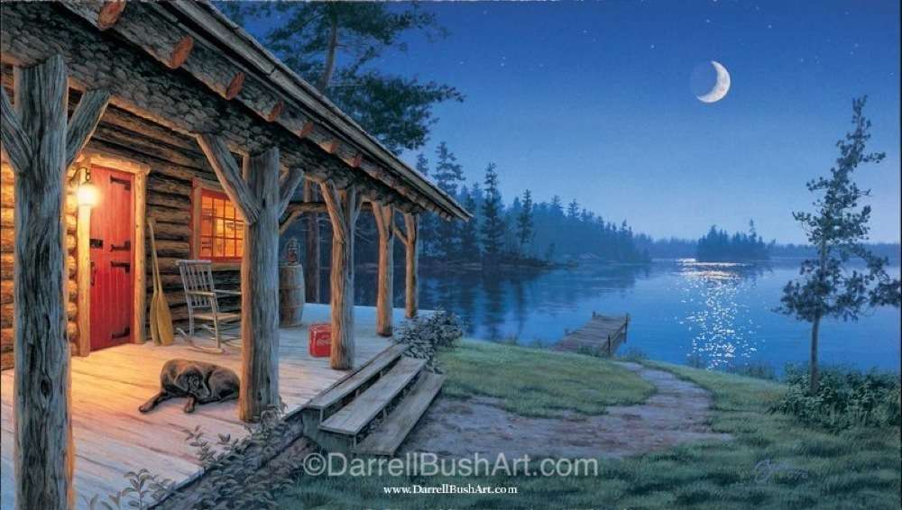 Darrell Bush Hand Signed and Numbered Limited Edition Giclee:"Simple ...