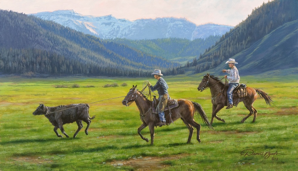 Darrell Bush Hand Signed and Numbered Limited Edition Giclee:"Spring ...