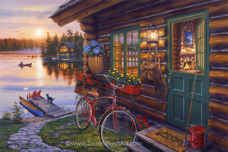 Darrell Bush Hand Signed and Numbered Limited Edition Giclee ...