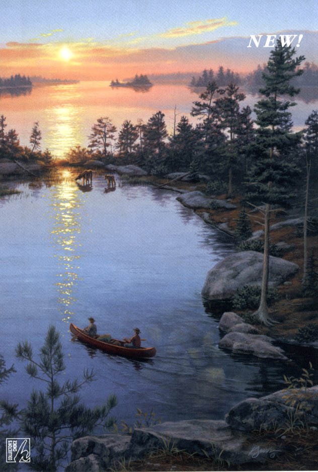 Darrell Bush Handsigned and Numbered Open Edition Print:"On Higher ...