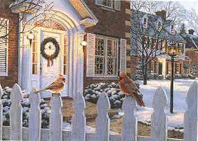 Darrell Bush Open Edition Print: "Winter's Song" - Darrell Bush