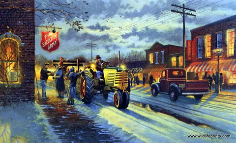 Dave Barnhouse Print-Signed and Numbered:"The Spirit of Giving" - Dave ...