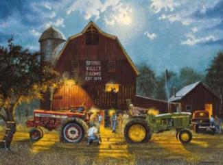 DAVID BARNHOUSE Secondary Market Art: "REMATCH" - BARNHOUSE, DAVID