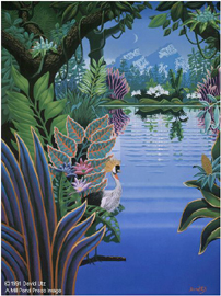 David Utz Limited Edition Paper Print:"The Magic Lake" - David Utz