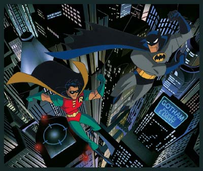 DC Comics Limited Edition Animation Art:"Gotham's Dynamic Duo" - DC Comics