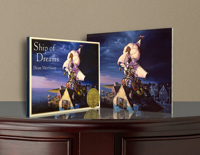 Dean Morrissey Limited Edition Canvas With Book: "Ship of Dreams ...
